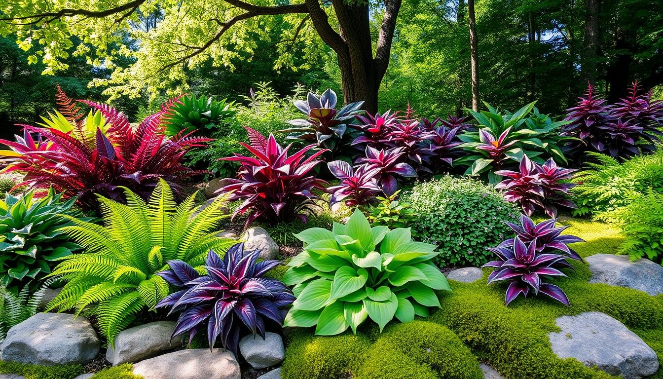 Pflanzen für den Halbschatten - Die besten Schattenpflanzen