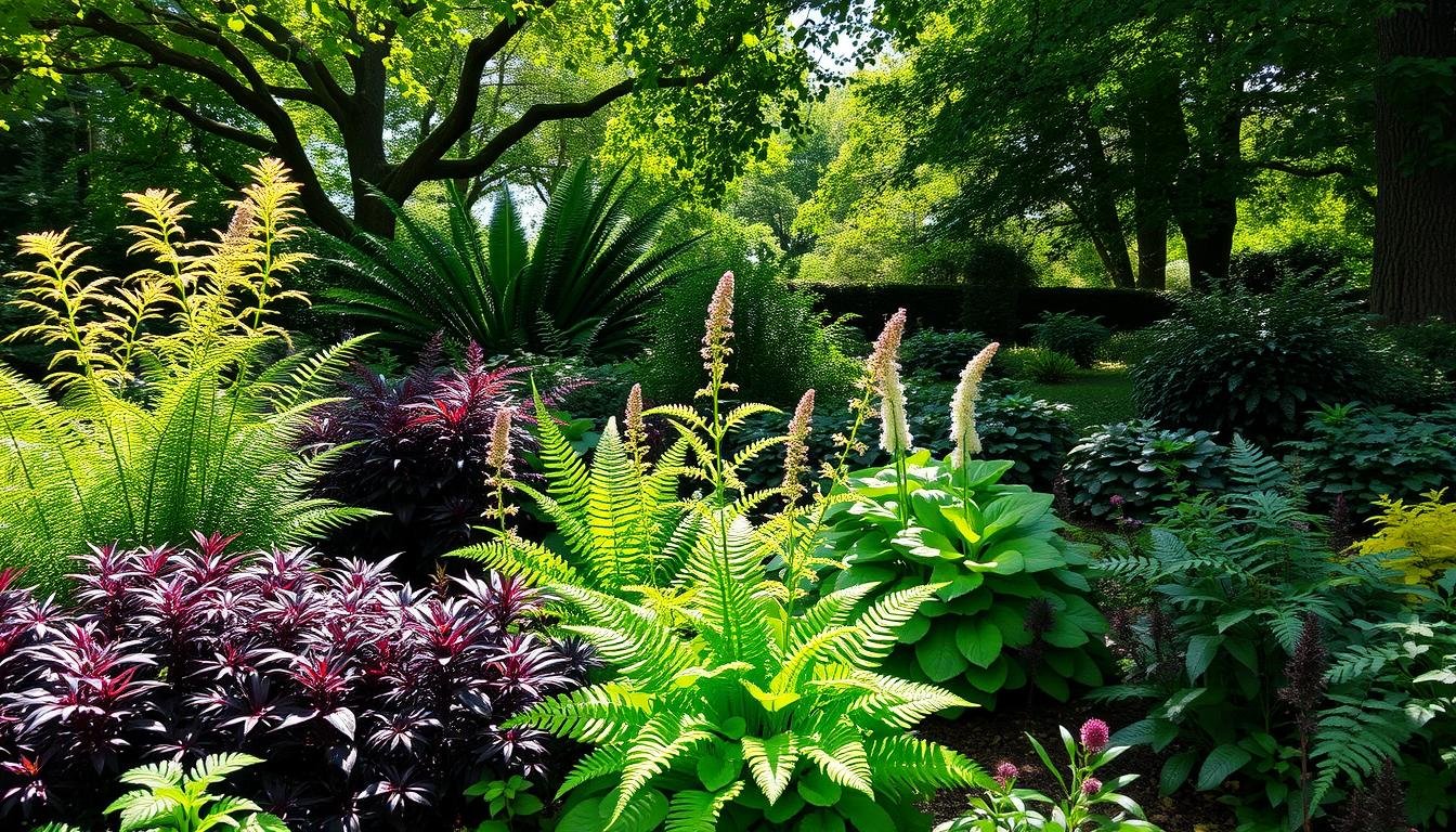 Pflanzen für den Halbschatten - Die besten Schattenpflanzen